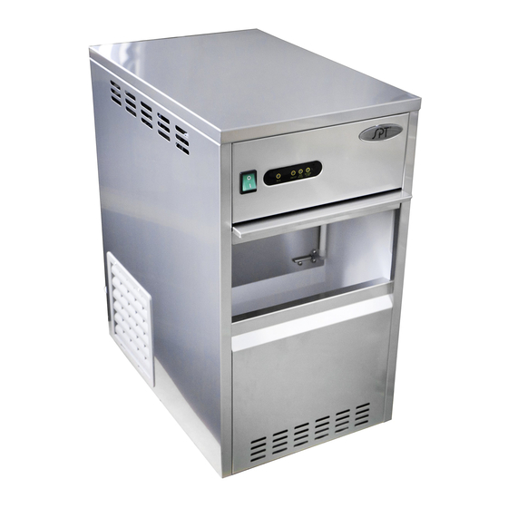SPT SZB-20 ICE MAKER INSTRUCTION MANUAL | ManualsLib