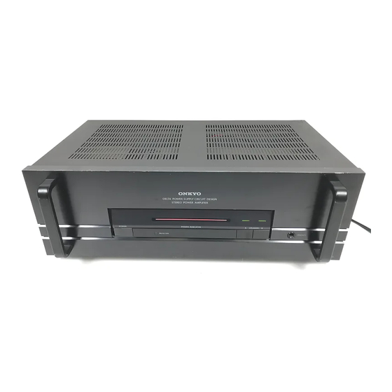 ONKYO M 5160 SERVICE MANUAL Pdf Download ManualsLib