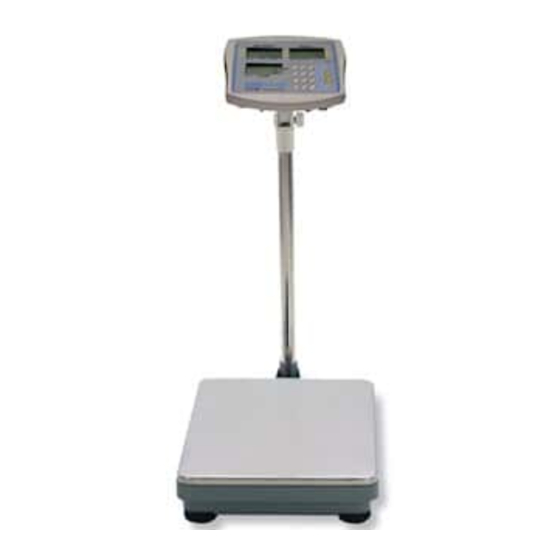 ADAM EQUIPMENT CFC SERIES SCALES SERVICE MANUAL | ManualsLib