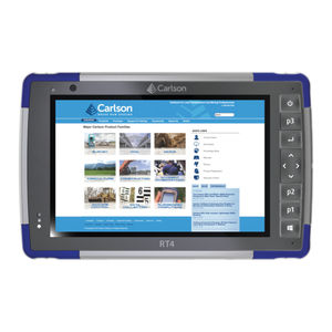 Carlson Rugged Tablet RT4 Manuals | ManualsLib
