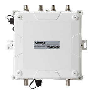 ARUBA NETWORKS MSR4000 INSTALLATION MANUAL Pdf Download | ManualsLib