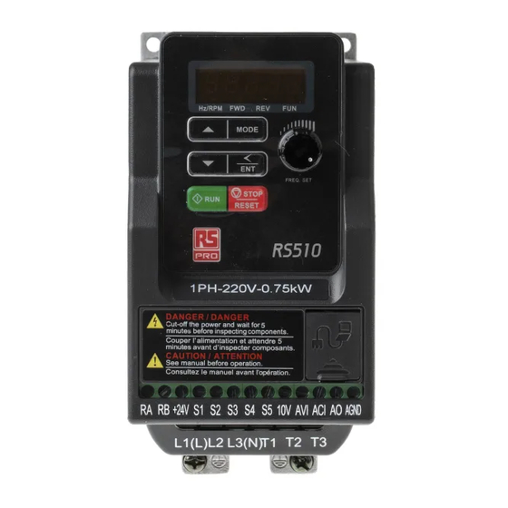 RS PRO RS510 SERIES OPERATING MANUAL Pdf Download | ManualsLib