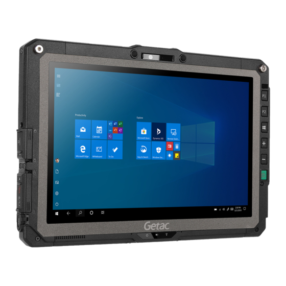 GETAC UX10 MAINTENANCE MANUAL Pdf Download | ManualsLib