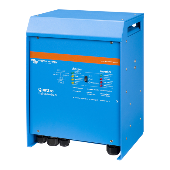 VICTRON ENERGY QUATTRO SERIES MANUAL Pdf Download | ManualsLib