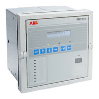 Abb REX615 Manuals | ManualsLib