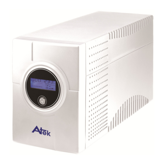 ATEK BLAZER VISTA 1000 USER MANUAL Pdf Download | ManualsLib