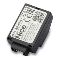 NICE BIDI-WIFI INSTRUCTION AND WARNINGS FOR THE INSTALLER Pdf Download ...