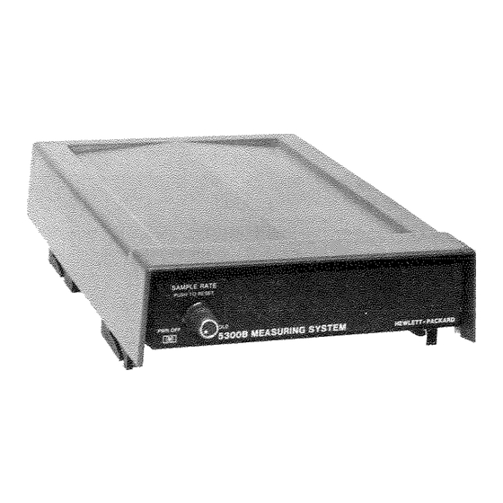 HP 5300B OPERATING AND SERVICE MANUAL Pdf Download | ManualsLib