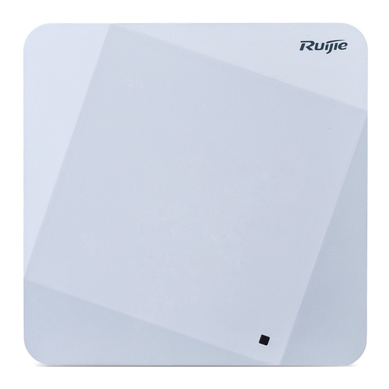 RUIJIE RG-AP720-L SERIES HARDWARE INSTALLATION AND REFERENCE MANUAL Pdf ...