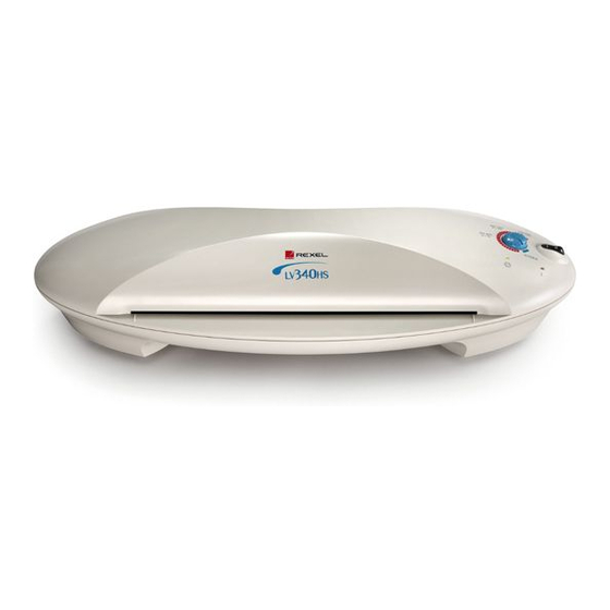 ACCO BRANDS REXEL LV250HS OPERATING INSTRUCTIONS MANUAL Pdf Download ...