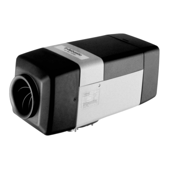 WEBASTO AIR TOP 5000 HEATER MANUAL | ManualsLib