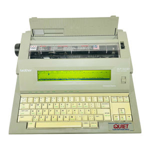 User Manuals: Brother WP-760D Word Processor Typewriter
