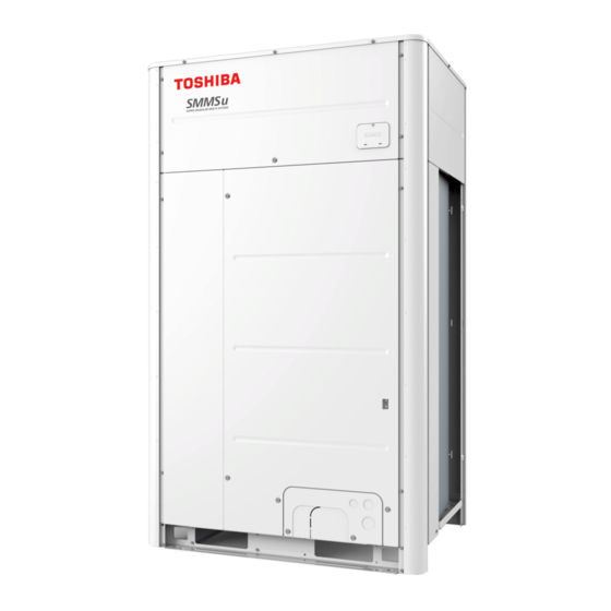 TOSHIBA SMMS-U MMY-MUP0801HT8 QUICK REFERENCE Pdf Download | ManualsLib