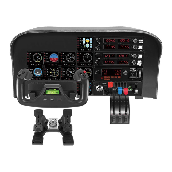LOGITECH G FLIGHT YOKE SYSTEM USER MANUAL Pdf Download | ManualsLib