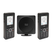 Cisco IP DECT 6825 Wireless Handset Manuals
