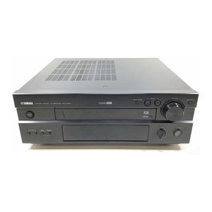 YAMAHA RX-V1000 OWNER'S MANUAL Pdf Download | ManualsLib