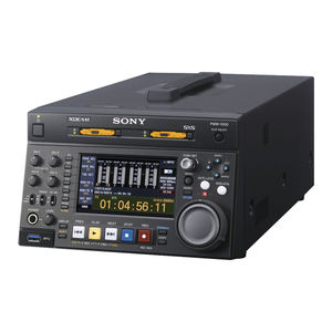 SONY PMW-1000 OPERATION MANUAL Pdf Download | ManualsLib