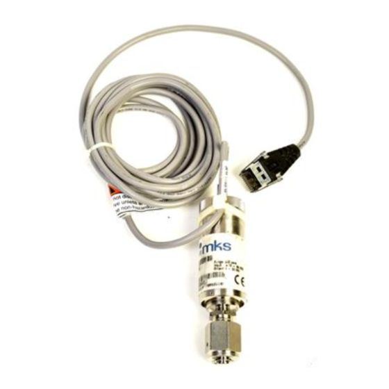 MKS MICRO-BARATRON 870B INSTRUCTION MANUAL Pdf Download | ManualsLib