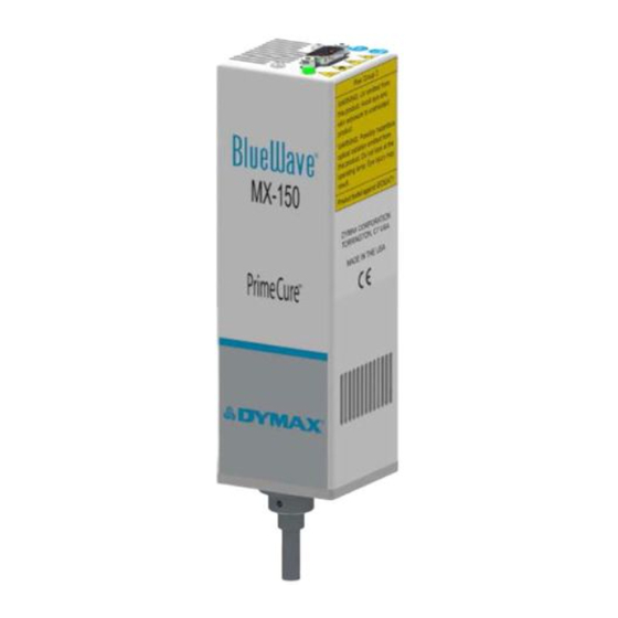 DYMAX BLUEWAVE MX-150 USER MANUAL Pdf Download | ManualsLib