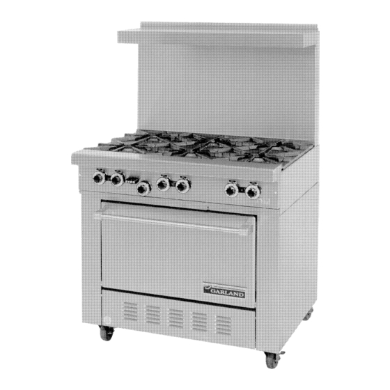 GARLAND STARFIRE H286 SPECIFICATION Pdf Download | ManualsLib