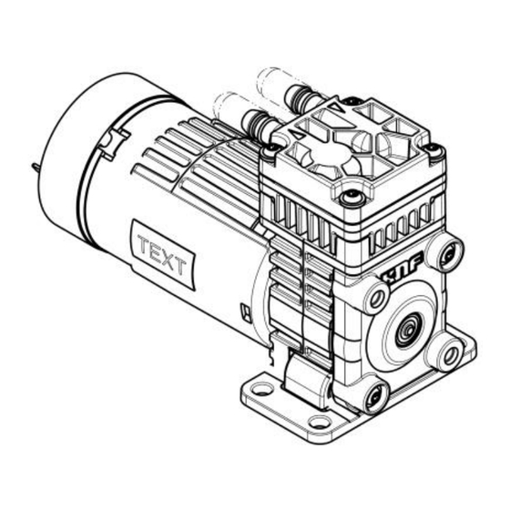 KNF NPK 02 AP DC OPERATING AND INSTALLATION INSTRUCTIONS Pdf Download ...