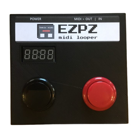 LEWISMIDI EZPZ MIDI LOOPER QUICK START Pdf Download | ManualsLib